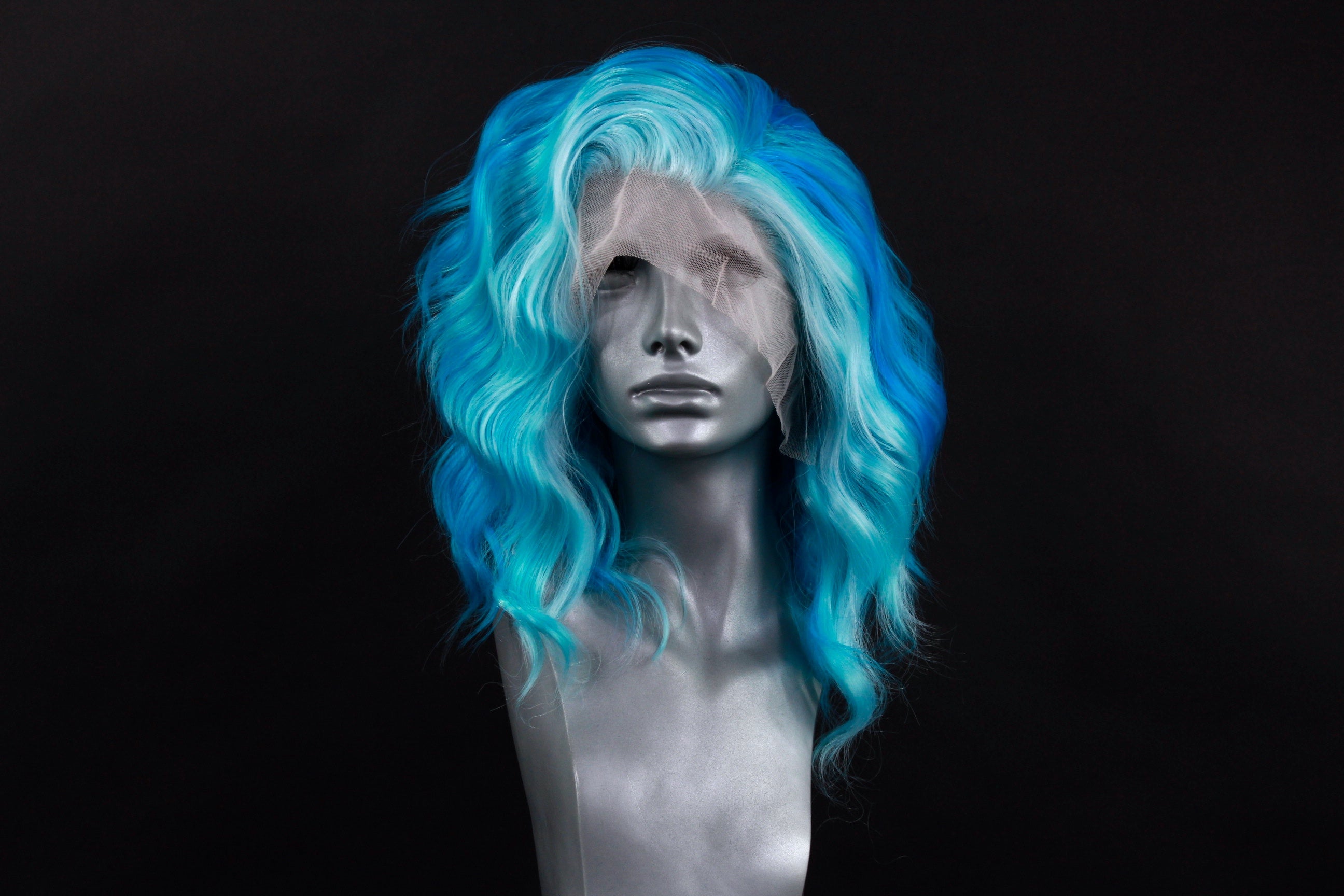 Elle- Blue Raspberry Ripple – Webster Wigs