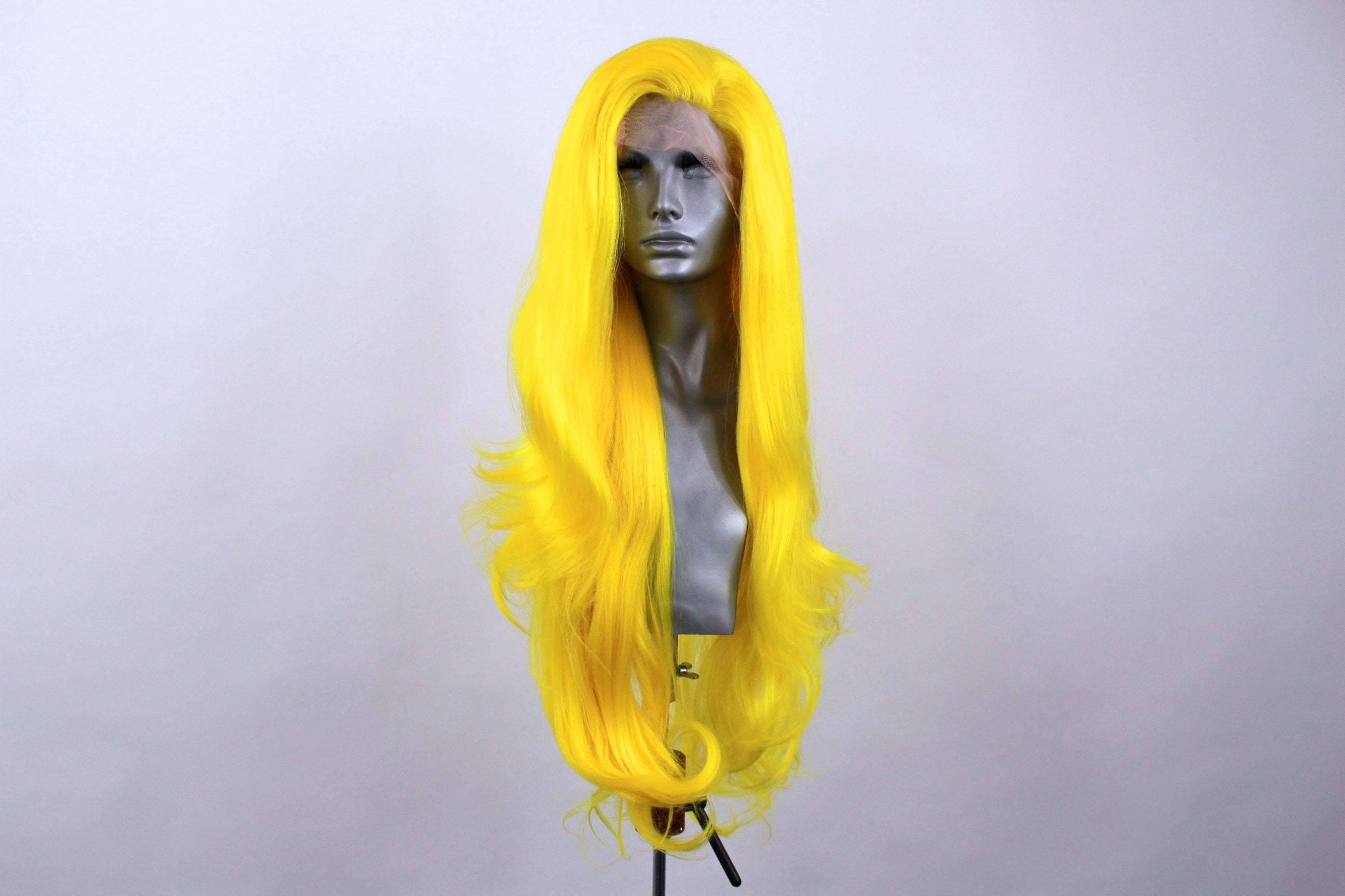 Khloe- Neon Yellow – Webster Wigs