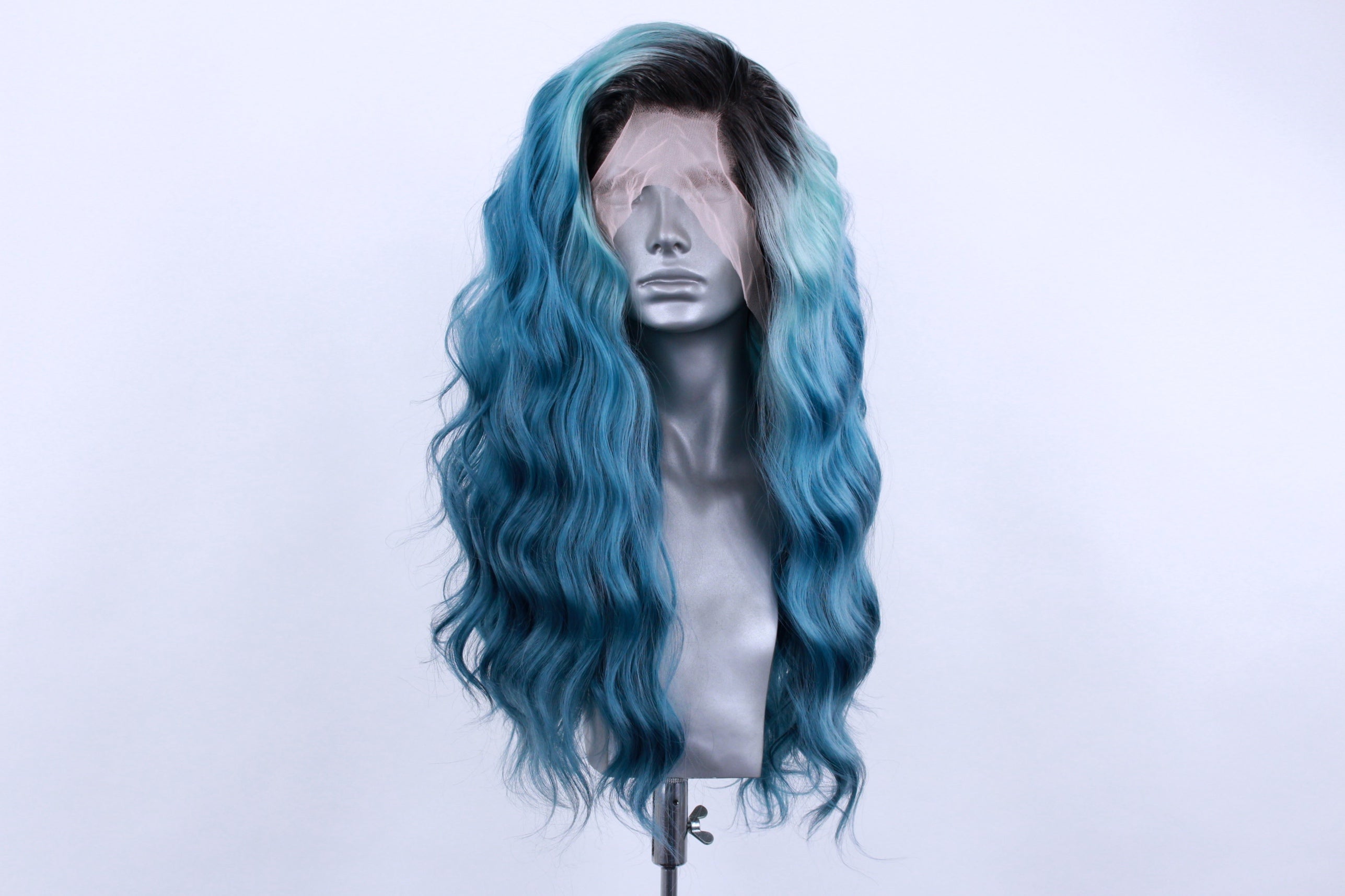 Violet- Faded Ocean Ombre – Webster Wigs