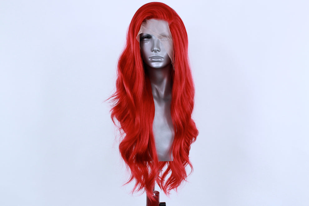 Harper- Bright Red – Webster Wigs