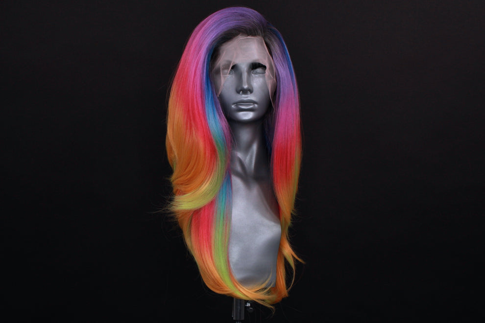 Lily- Rainbow Sunset – Webster Wigs