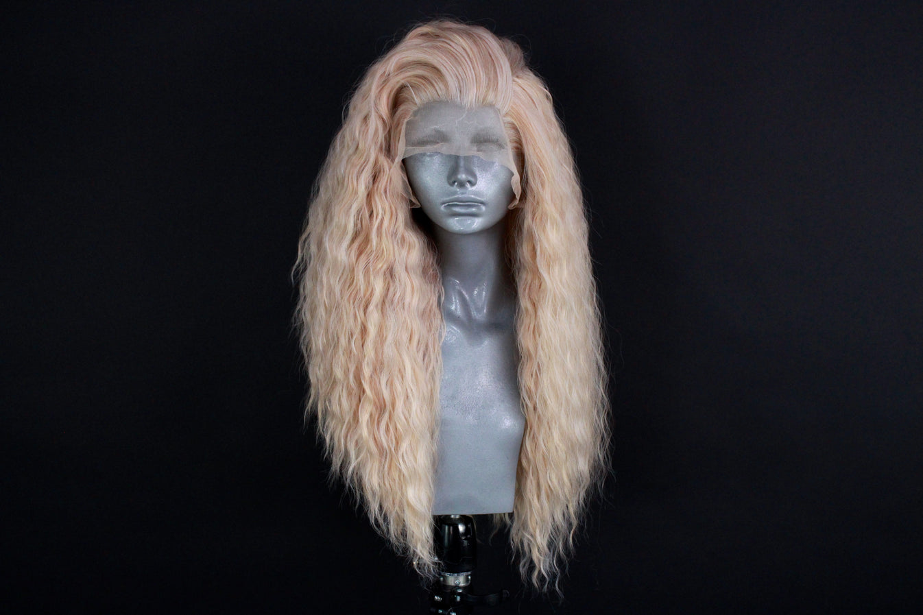 Evie- Frosted Peach – Webster Wigs