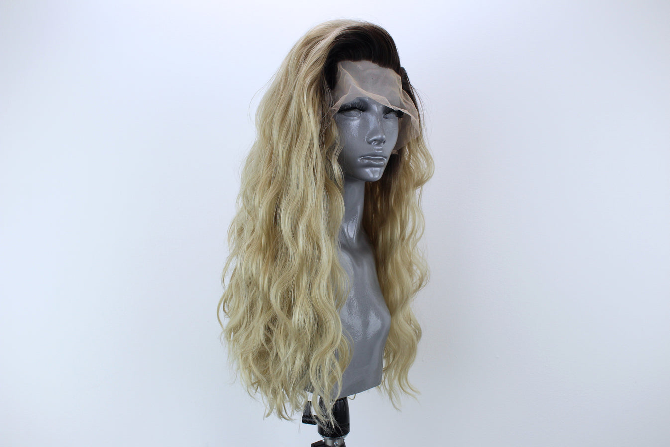 Ariel- Rooted Champagne Blonde – Webster Wigs