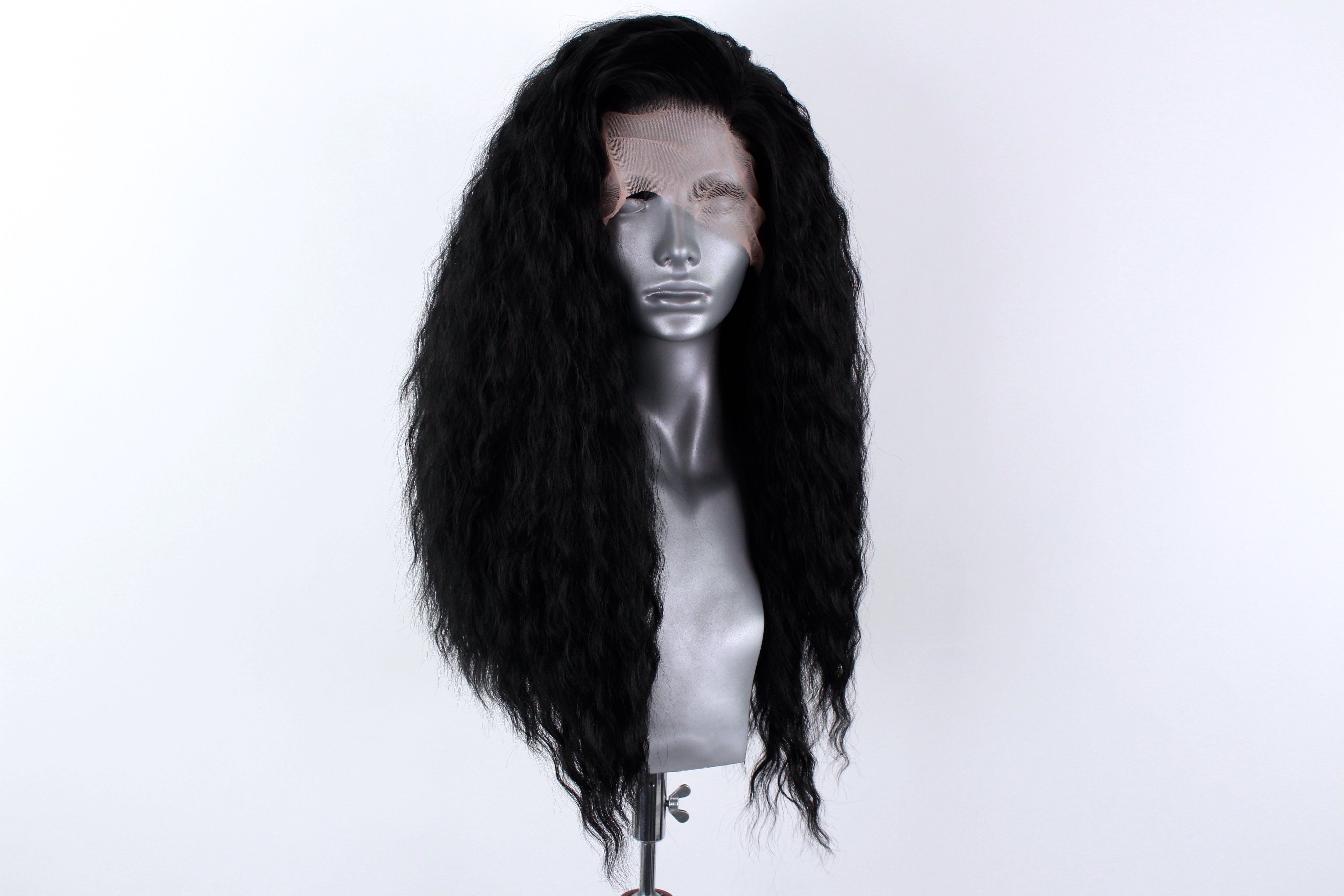 Evie- Pure Black – Webster Wigs