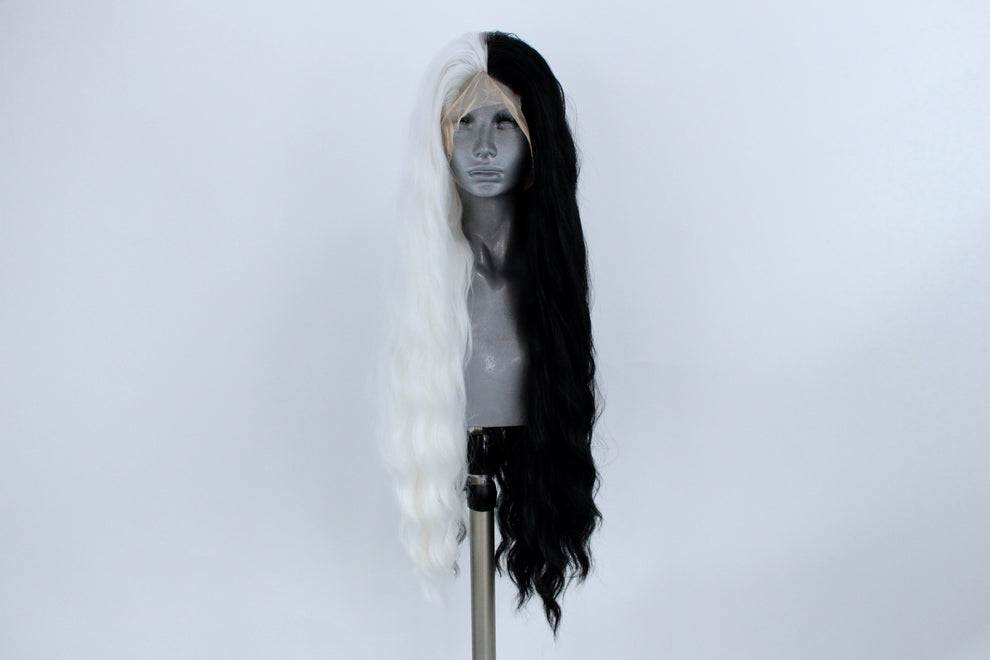 Venus- Half Black, Half White Cruella – Webster Wigs