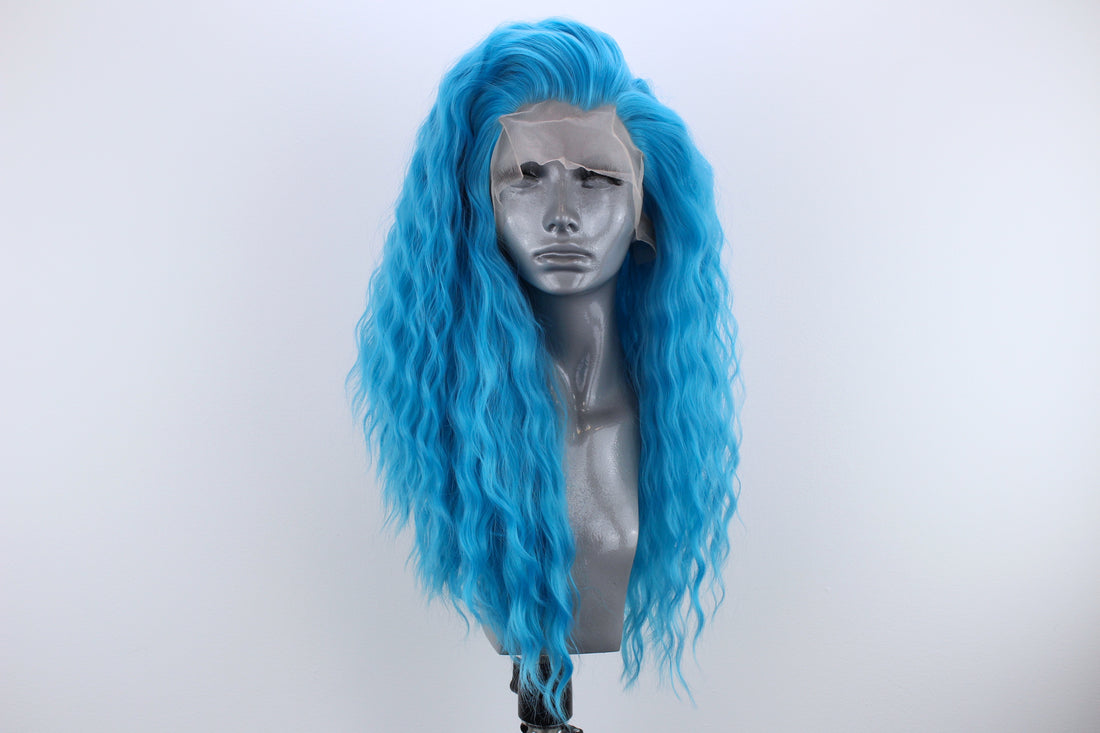 Evie- Electric Blue – Webster Wigs
