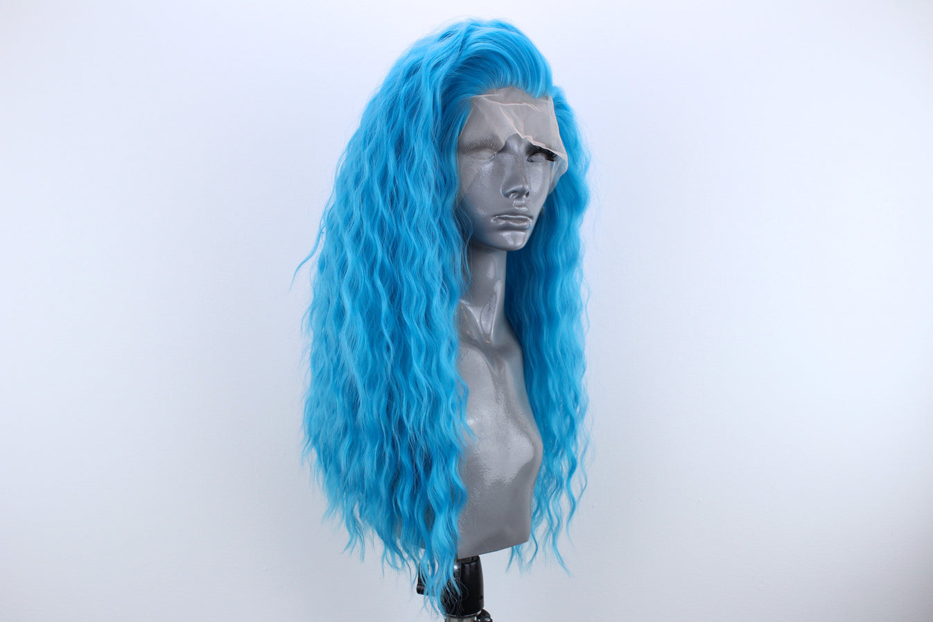 Evie- Electric Blue – Webster Wigs