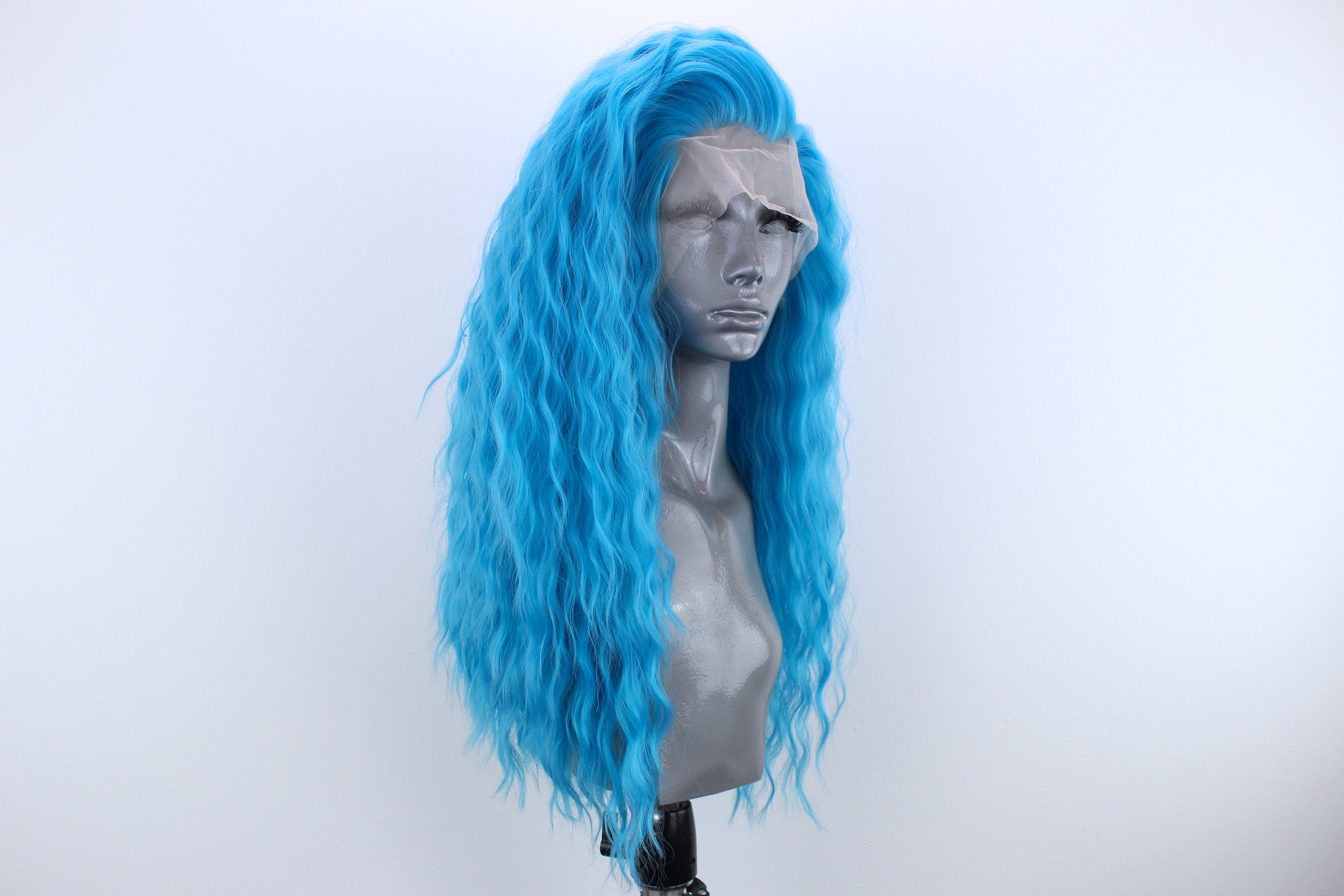 Evie- Electric Blue – Webster Wigs